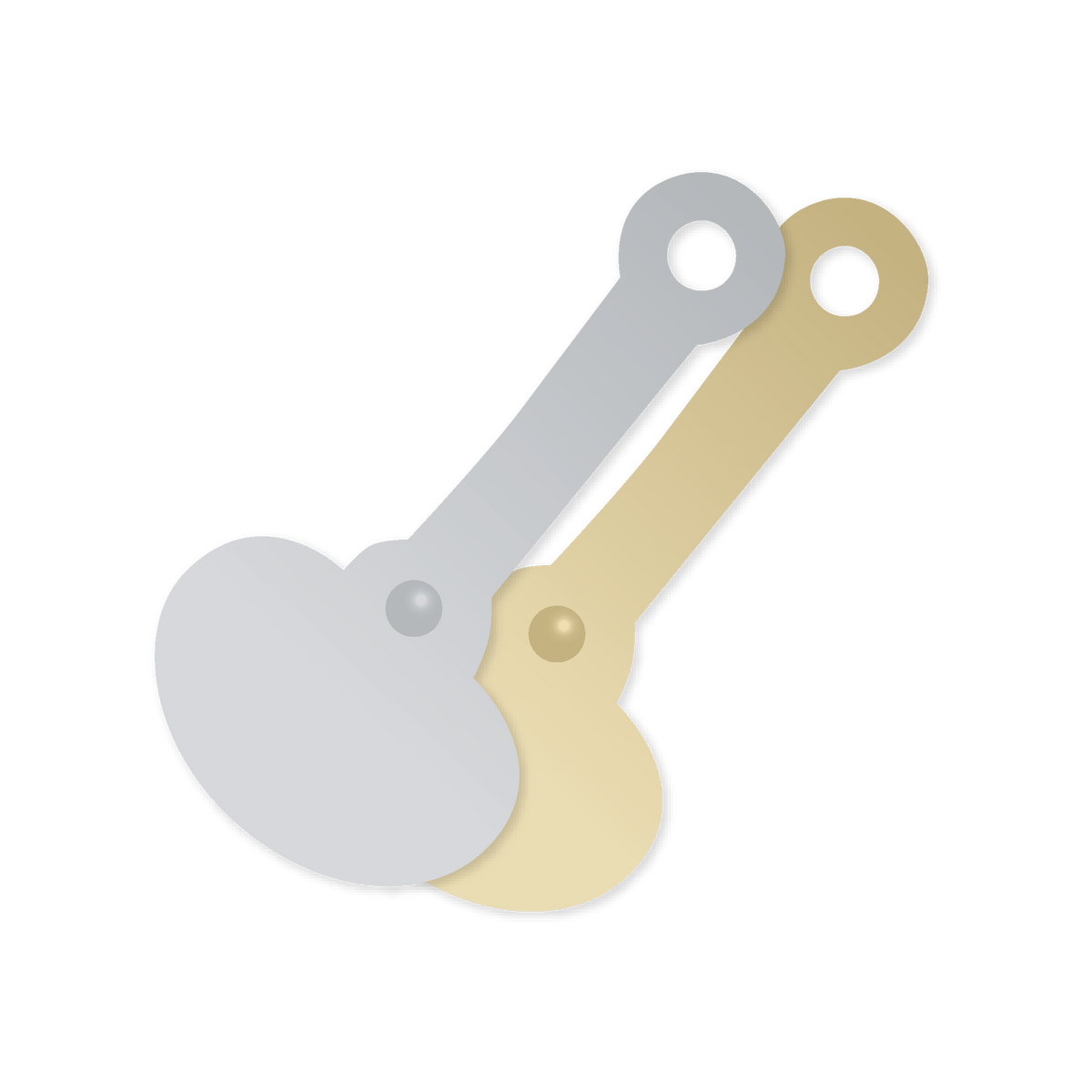 Arch Crown Button Fastener Tag | Arch Crown Jewellers Accessories ...