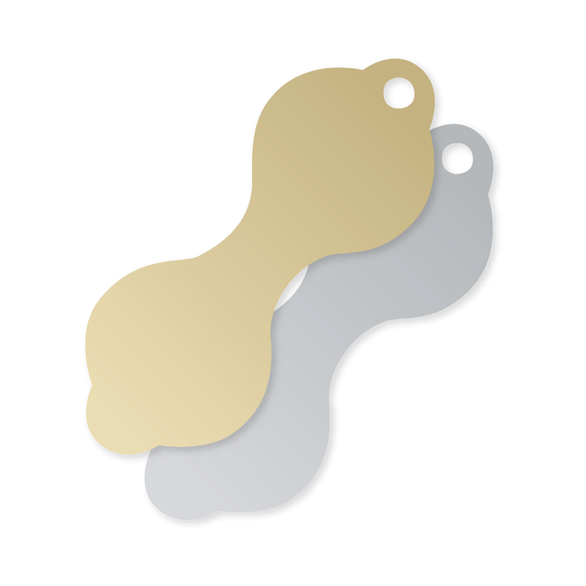 Arch Crown Button Fastener Tag | Arch Crown Jewellers Accessories ...