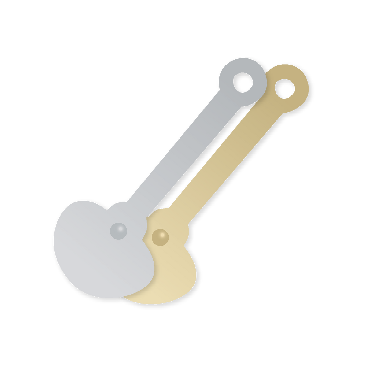 Arch Crown Button Fastener Tag | Arch Crown Jewellers Accessories ...