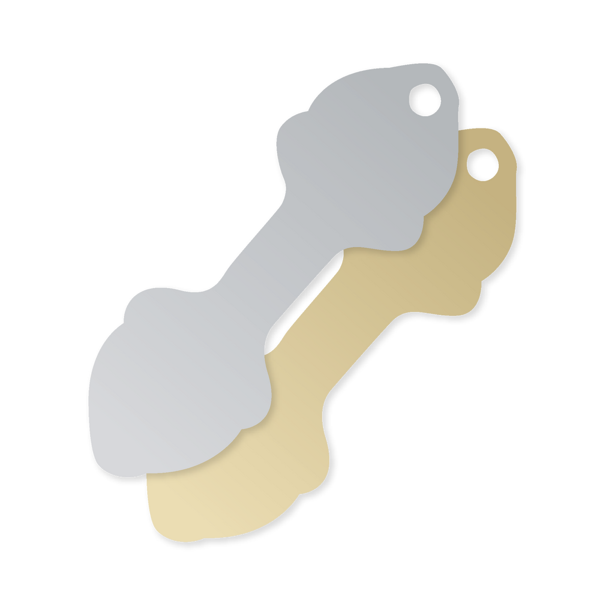 Arch Crown Button Fastener Tag | Arch Crown Jewellers Accessories ...