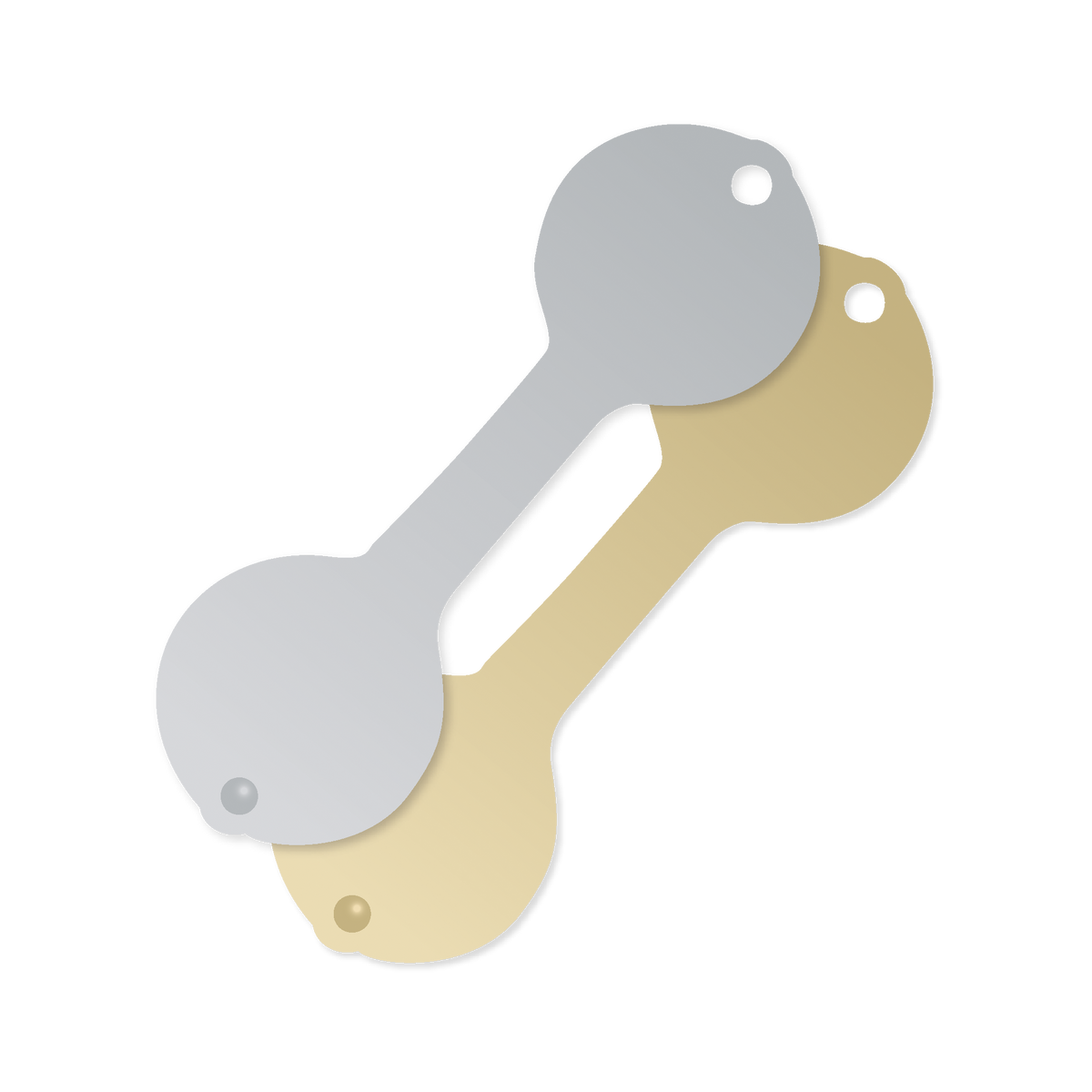 Arch Crown Button Fastener Tag | Arch Crown Jewellers Accessories ...