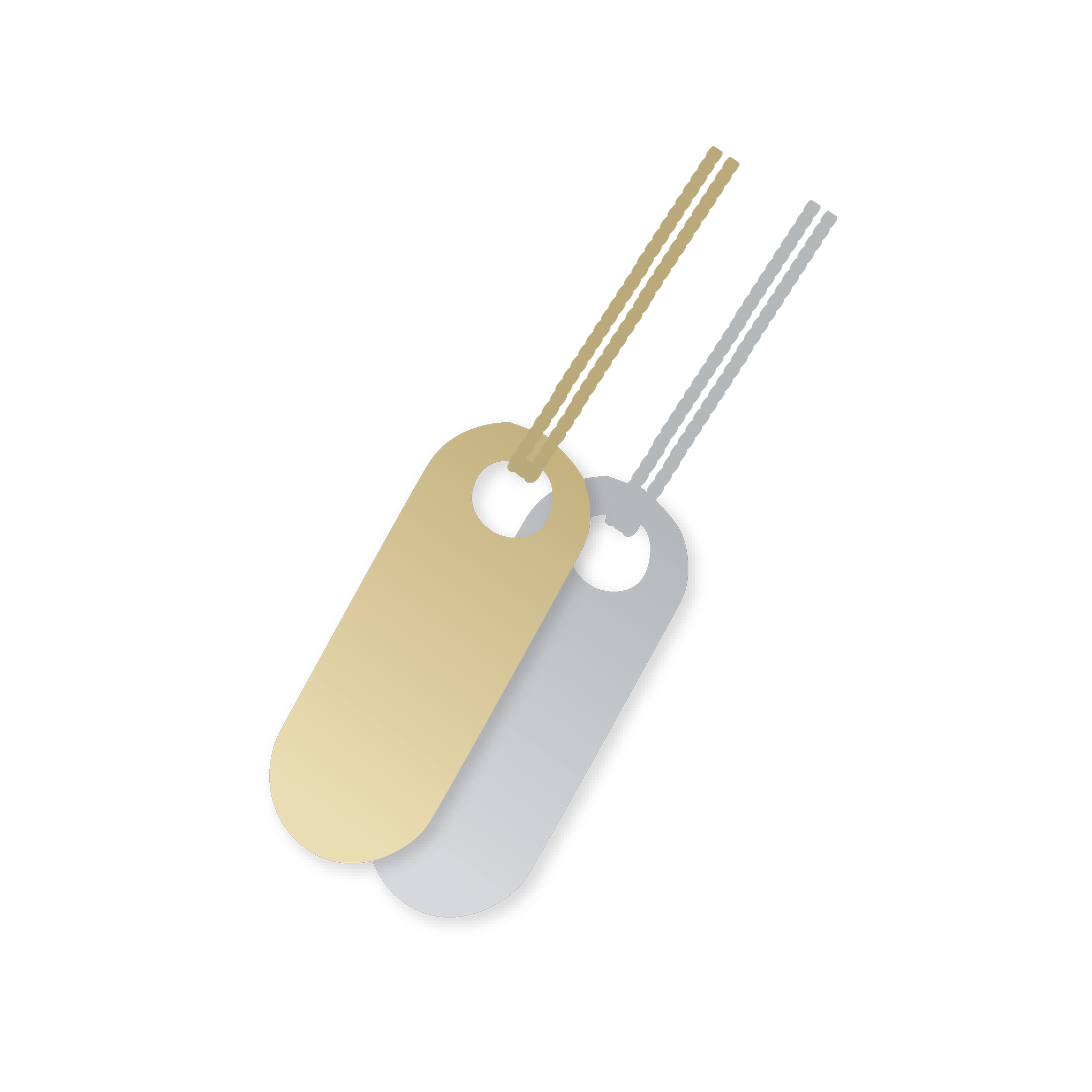 Arch Crown Plastic String Tag | Arch Crown Jewellers Accessories ...