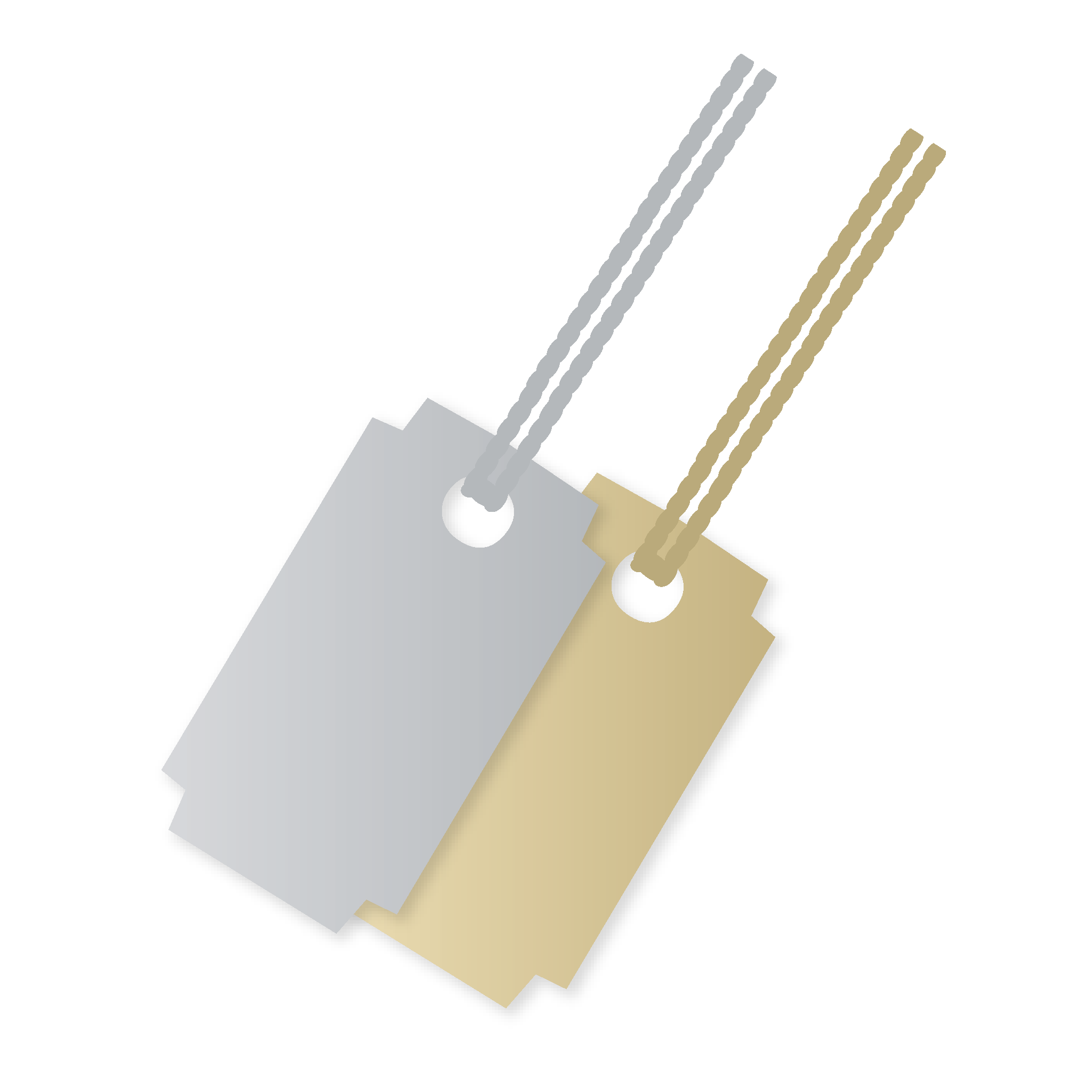 Arch Crown Plastic String Tag | Arch Crown Jewellers Accessories ...