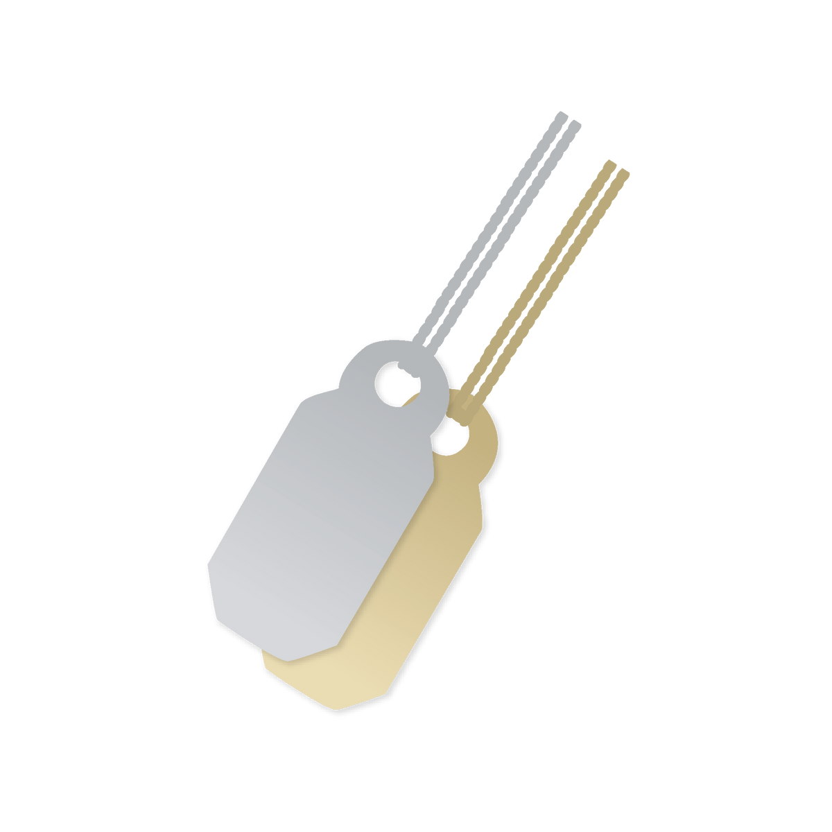 Arch Crown Plastic String Tag | Arch Crown Jewellers Accessories ...