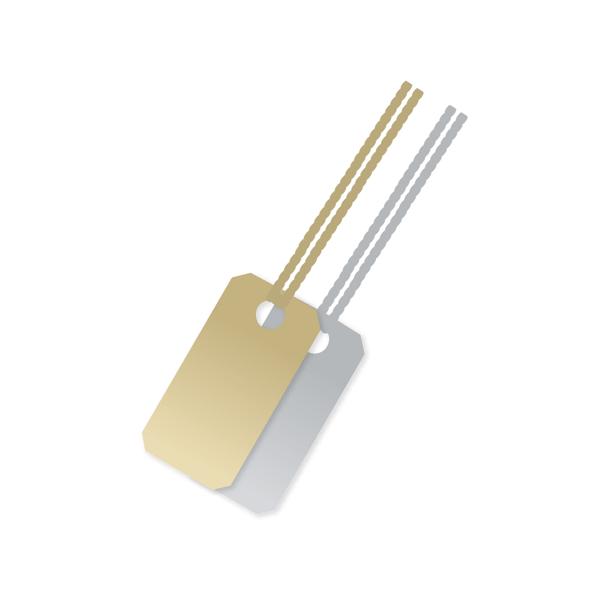 Arch Crown Plastic String Tag | Arch Crown Jewellers Accessories ...