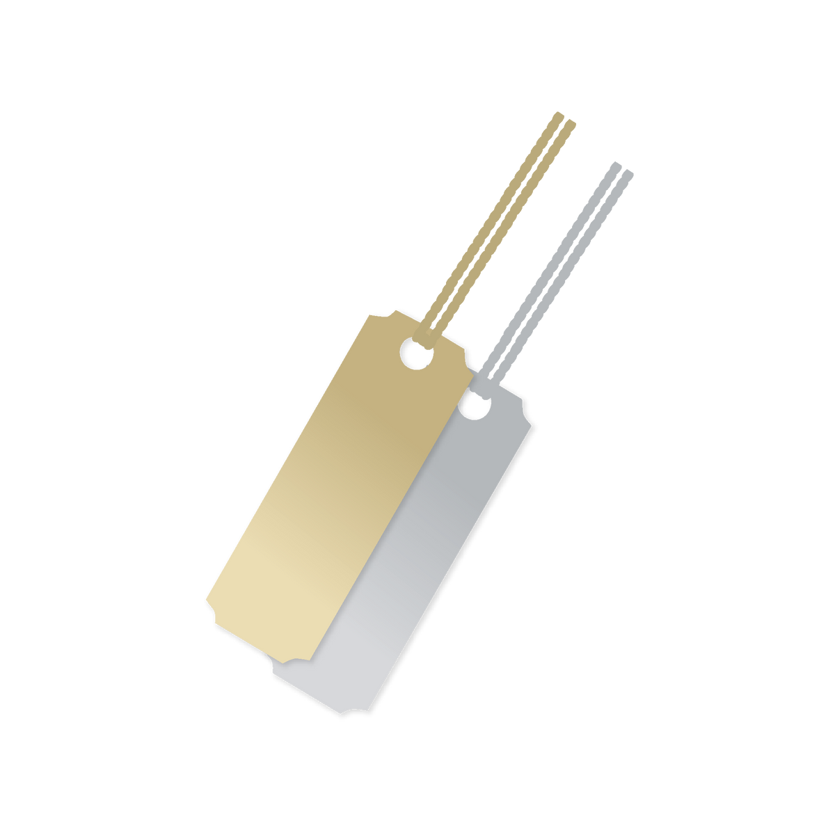 Arch Crown Plastic String Tag | Arch Crown Jewellers Accessories ...