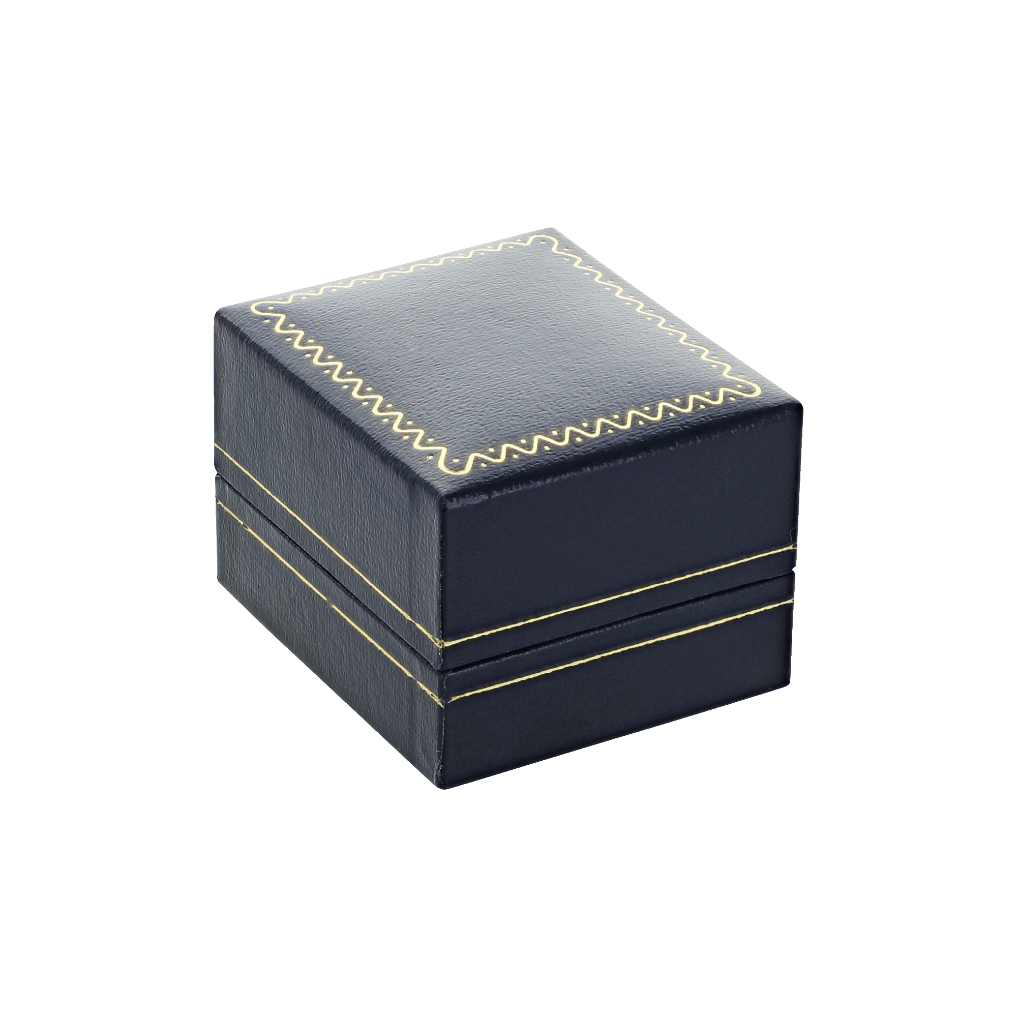 Classic Leatherette Ring Box | Classic Jewellery Box | Pollards & Talbots