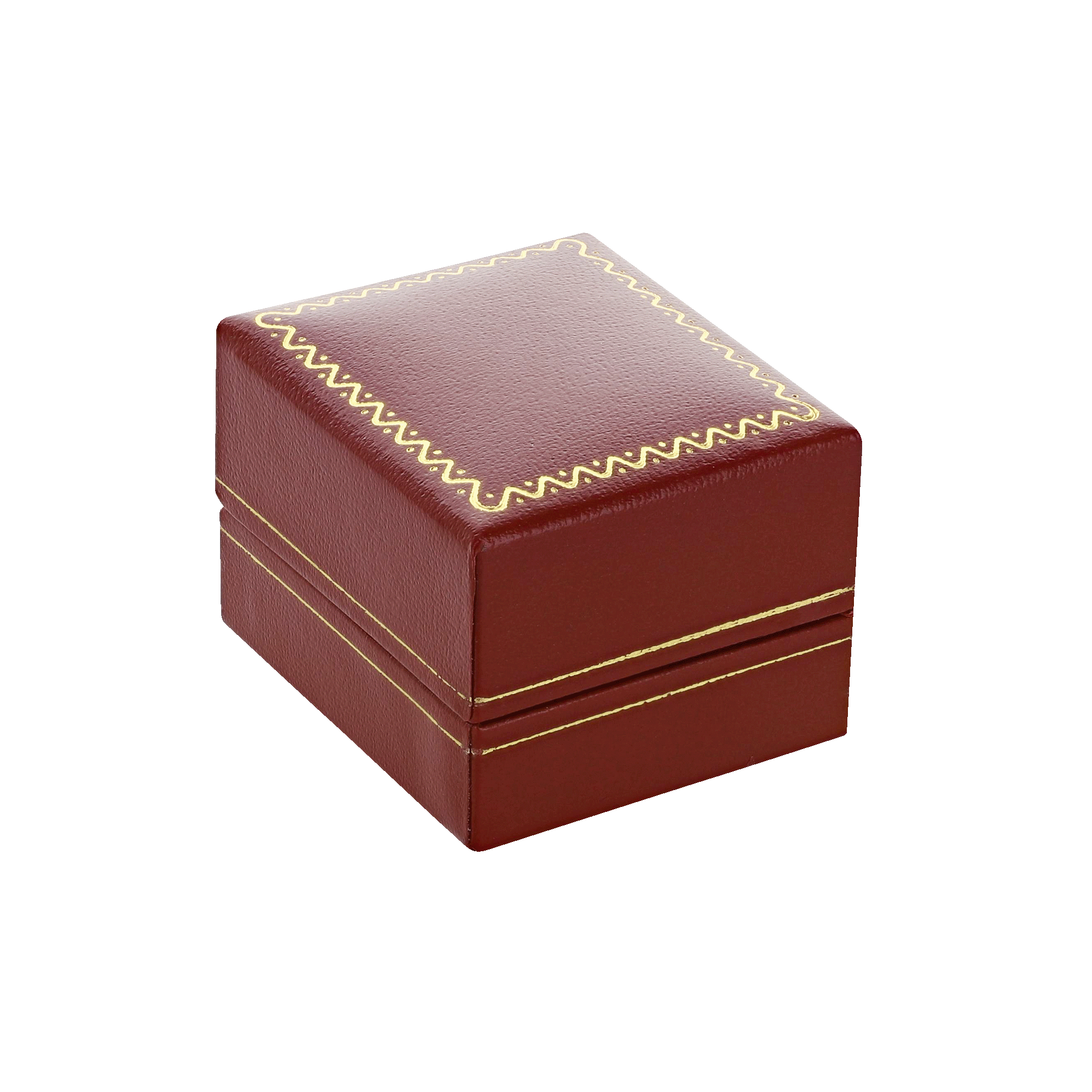 Classic Leatherette Ring Box | Classic Jewellery Box | Pollards & Talbots