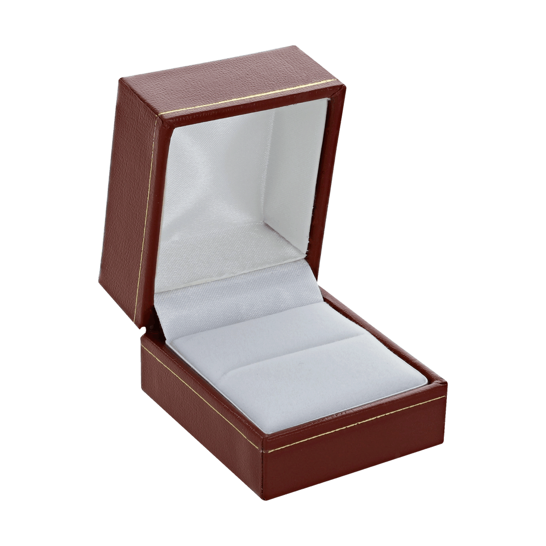 Classic Leatherette Ring Box | Classic Jewellery Box | Pollards & Talbots