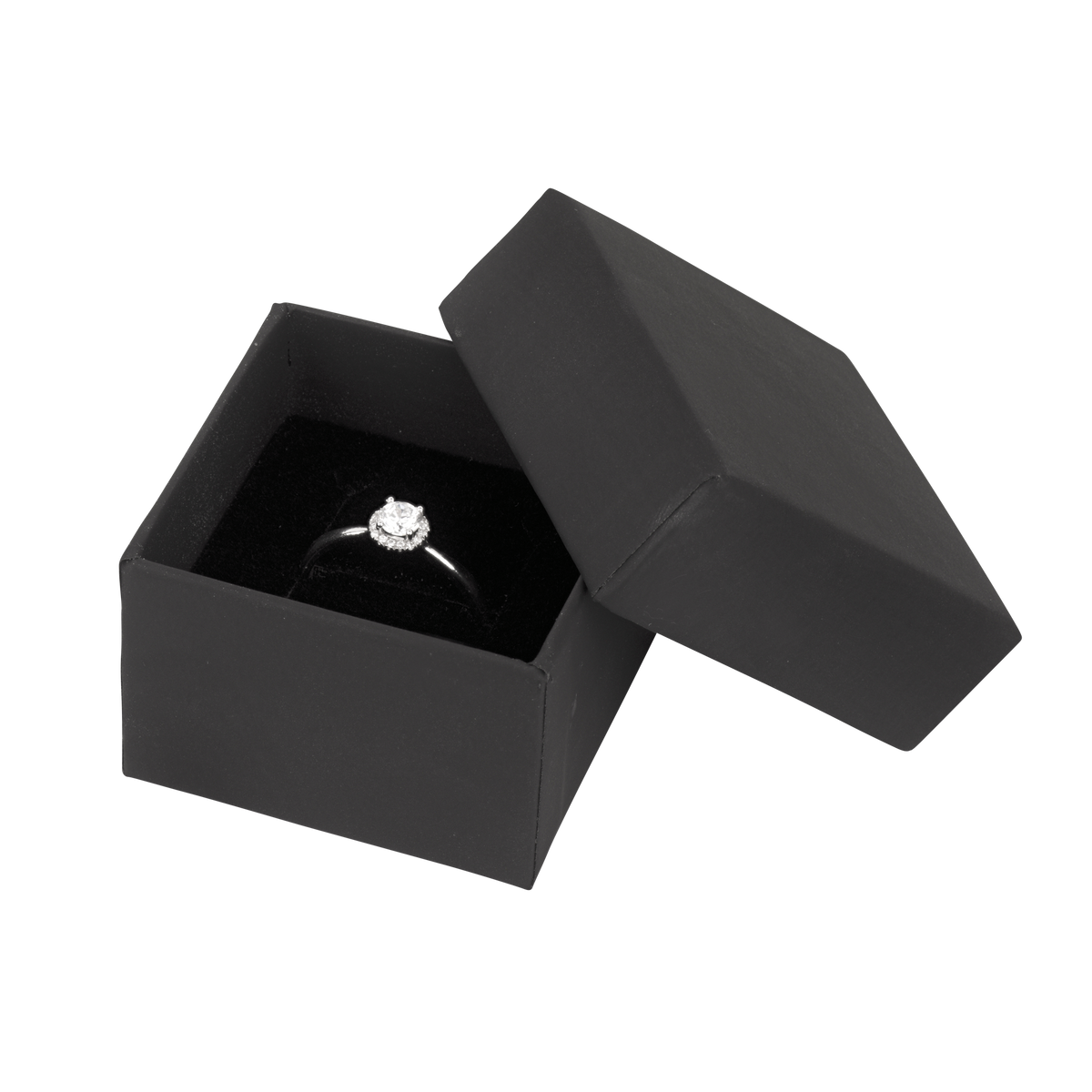 Luxury Cardboard Ring Box | Luxury Cardboard Jewellery Box | Pollards ...