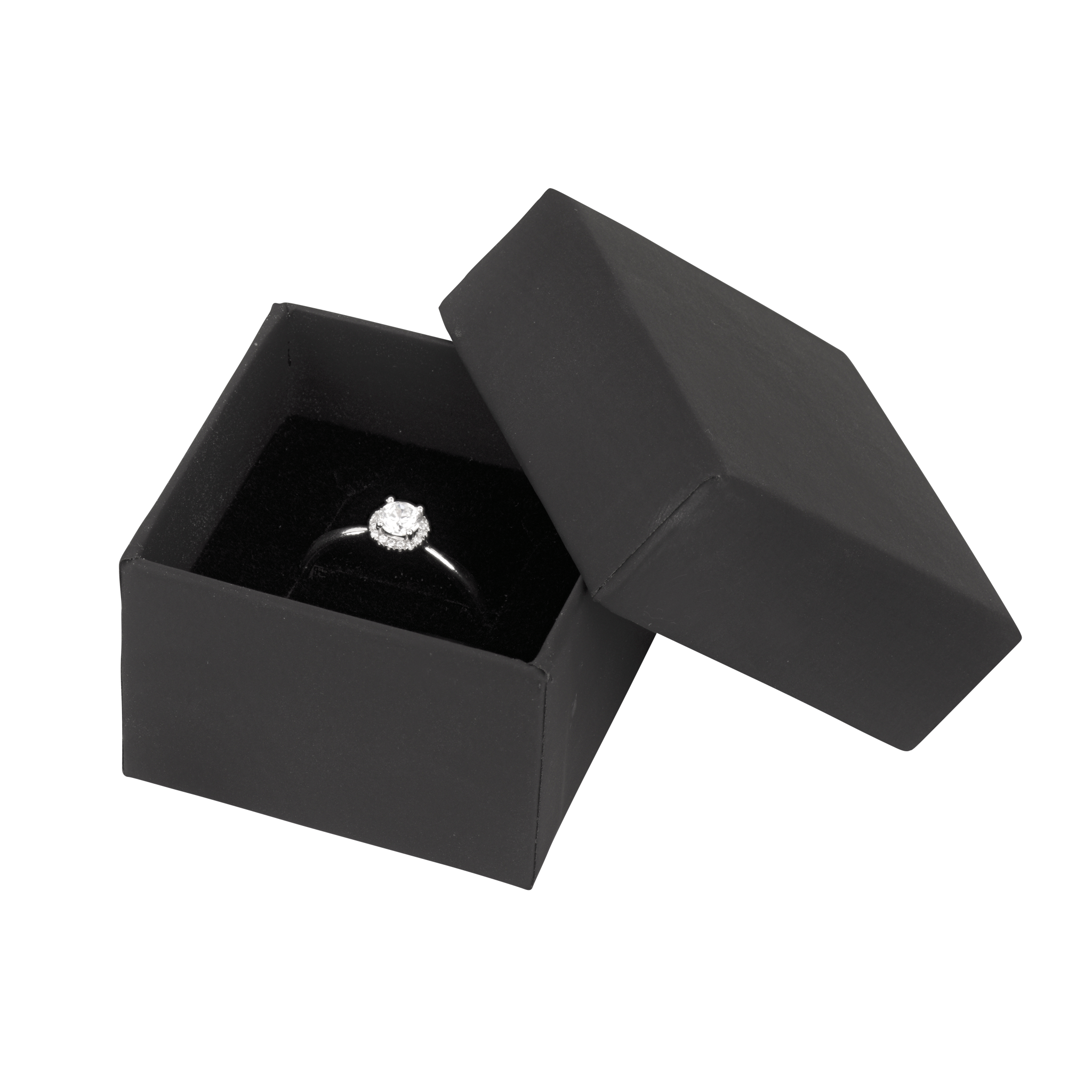 Luxury Cardboard Ring Box | Luxury Cardboard Jewellery Box | Pollards ...