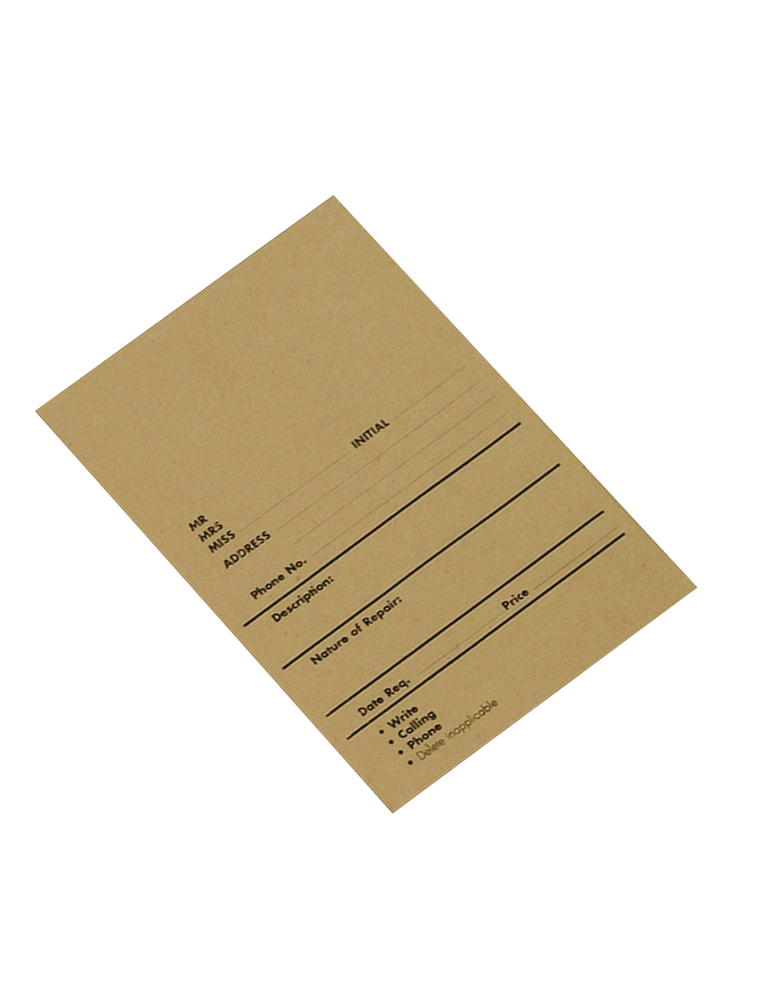 Jewellers Manilla Envelopes | Jewellers Accessories | Pollards & Talbots